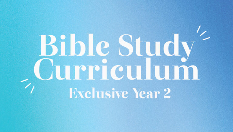 NEW YOUTH BIBLE STUDY CURRICULUM | Ministry to Youth