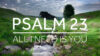 YOUTH GROUP LESSON ON PSALM 23 | Ministry to Youth