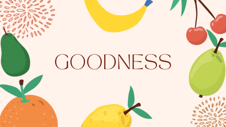 BIBLE LESSON FOR KIDS ON GOODNESS | Ministry to Youth