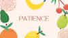 BIBLE LESSON FOR KIDS ON PATIENCE | Ministry to Youth